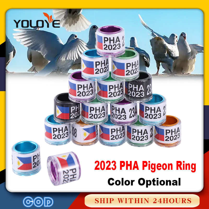 10/20/50Pcs Pigeon ring 2023 PHA Serial number club ring for Bird Dove ...