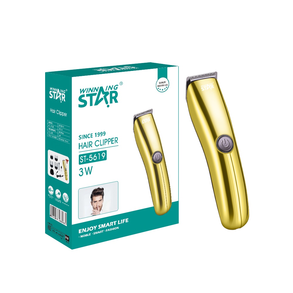 Winning Star Hair Clipper Rechargeable Adult Childen Razor Professional ...