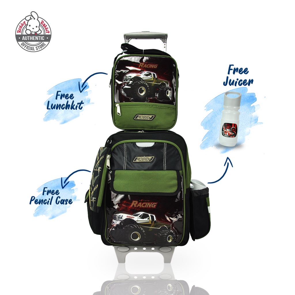 Robby Rabbit Ridge Racer 16 Inch Soft Trolley | Lazada PH