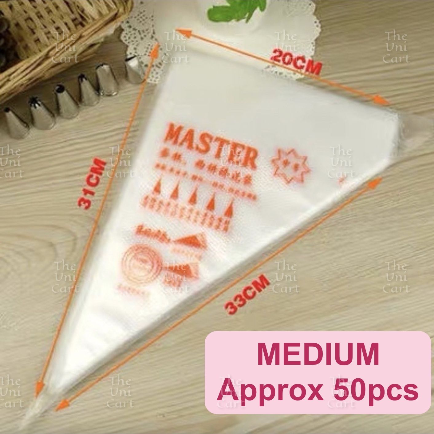 Disposable Pastry Piping Bag 50pcs 100pcs | Lazada PH