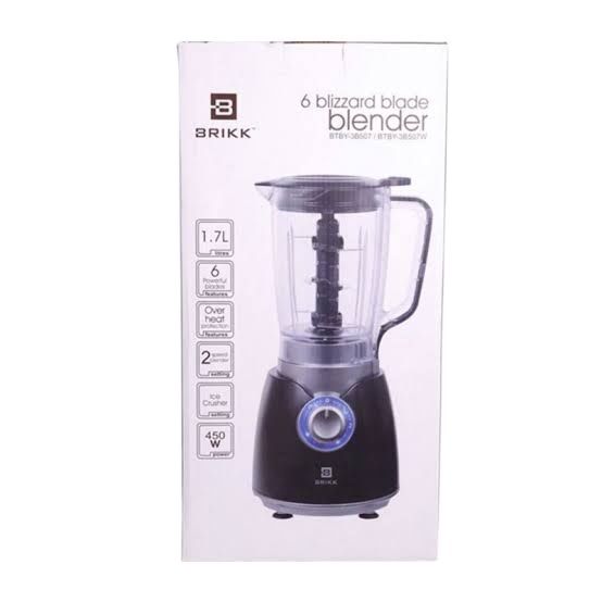 BRIKK 6 BLIZZARD BLADE BLENDER (Packaging may vary) | Lazada PH
