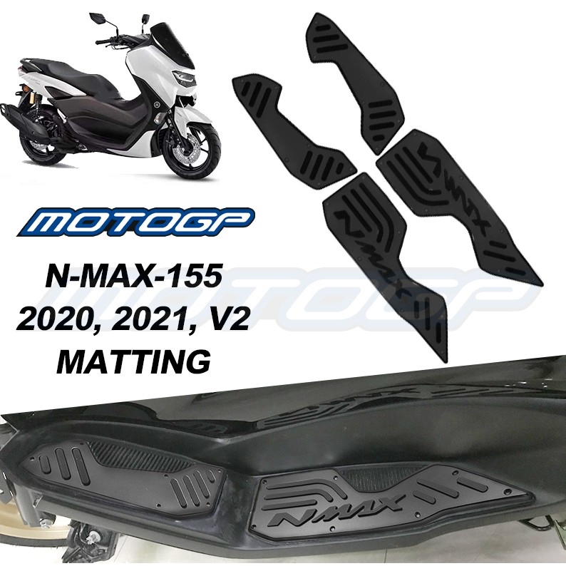 1 Set Nmax 155 2020 V2 V2.1 Matting Footboard With Complete Bolts and ...