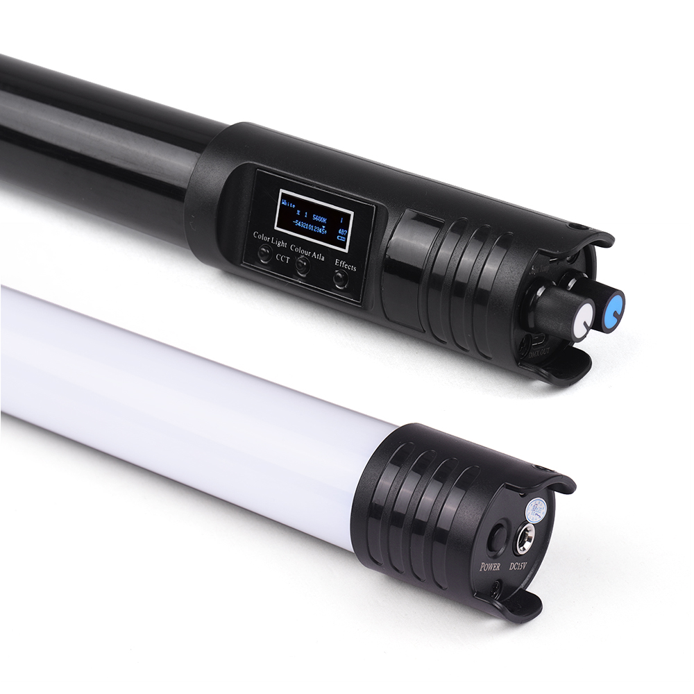 Handheld RGB LED Video Tube Light Photography Fill-in Light Lamp 2800K ...