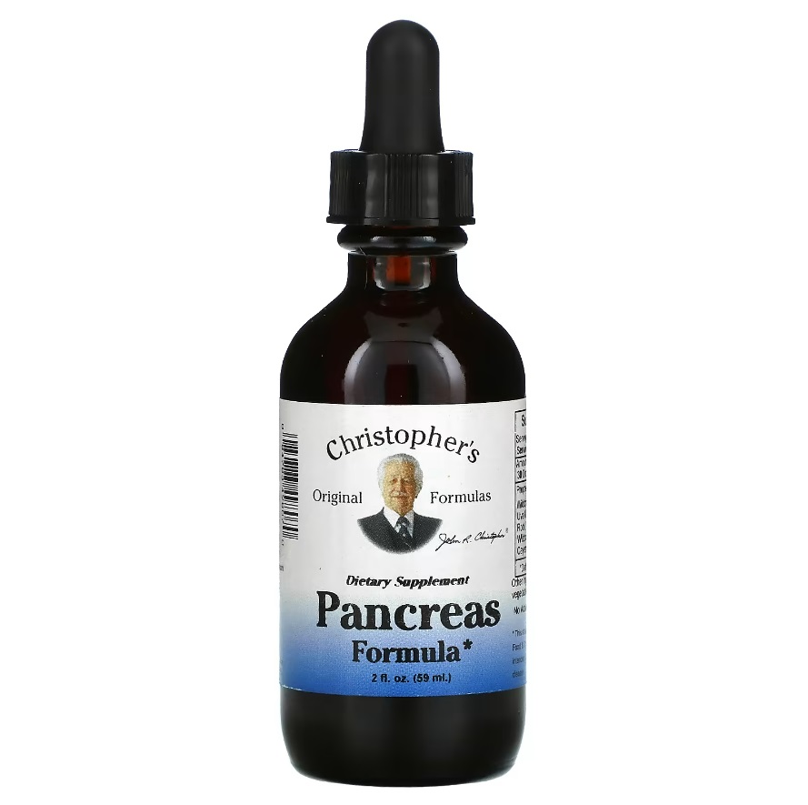 Christopher's Original Formulas, Pancreas Formula, 2 fl oz (59 ml ...