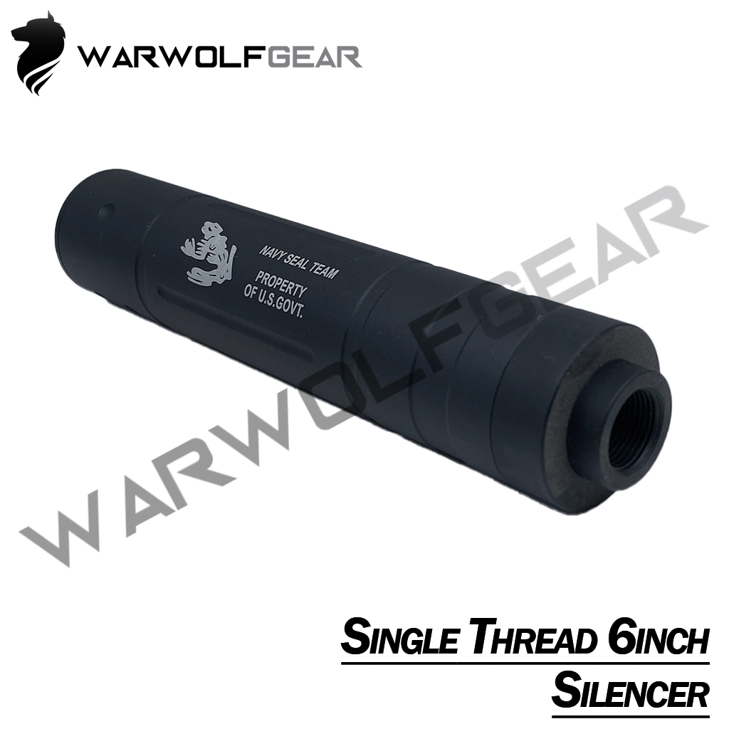 Single Thread Silencer (6inch, 8inch and 10inch) WARWOLFGEAR | Lazada PH