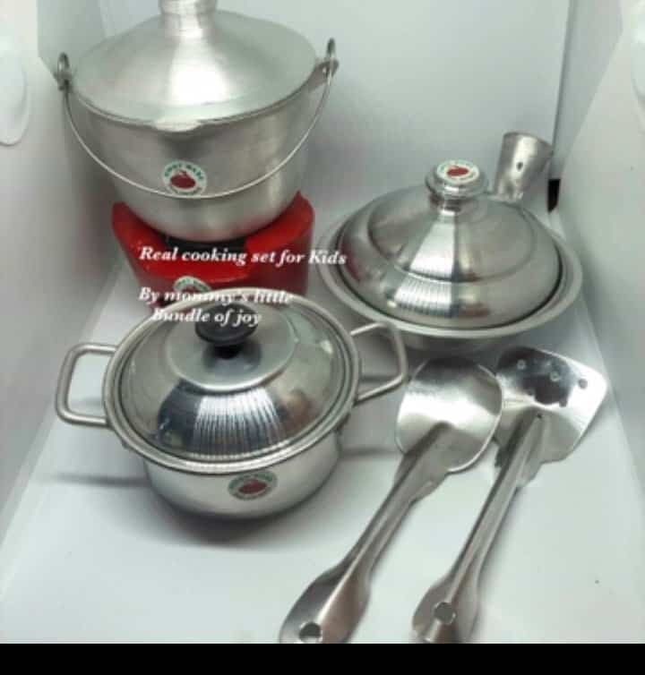 MINIATURE COOKING kitchen Set WARE REAL LIFE kitchen set LUTU LUTUAN ...