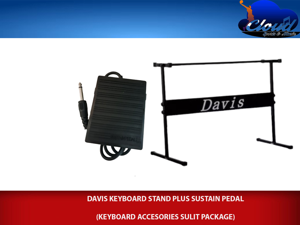 Davis Keyboard Stand with Sustain Pedal | Lazada PH