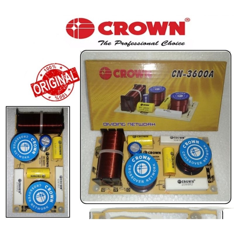 CROWN CN-3600A DIVIDING NETWORK 600W 3-WAY | Lazada PH
