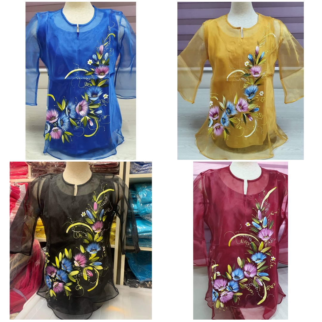 Women's Barong Hand Painted Kimona | Lazada PH