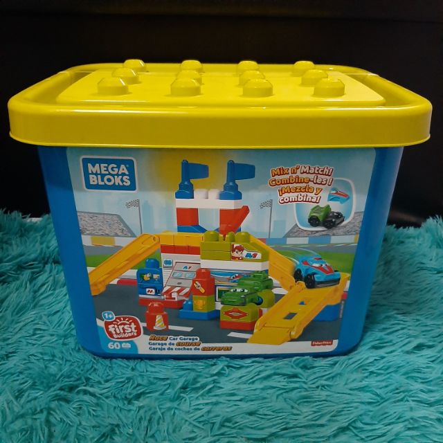 Mega Bloks Mix n' Match Race Car Garage for Kids | Lazada PH