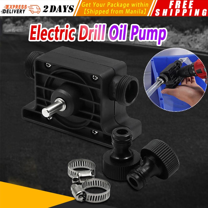 Electric Drill Pump Self Priming Transfer Pumps Oil Fluid Water Pump ...