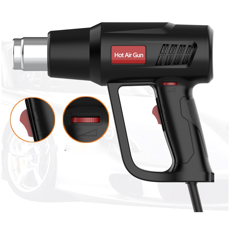 REAIM Heavy Duty Heat Gun 2000W Hot Air Blower Gun for Plastic Hot Air ...