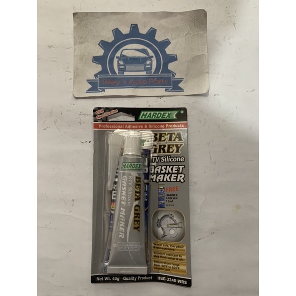 popular HARDEX BETA GREY RTV SILICONE GASKET MAKER 40g | Lazada PH
