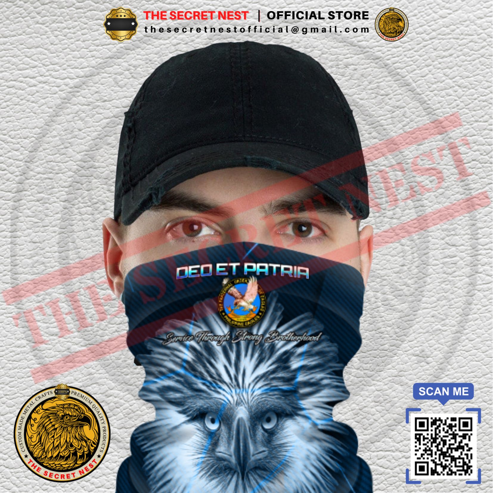 EAGLES Tube Mask Balaclava Bandana (The Fraternal Order of Eagles ...