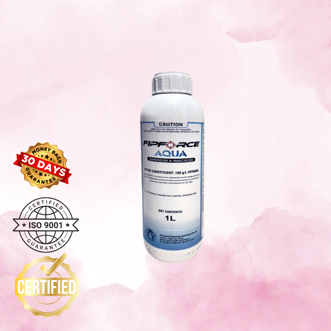 Fipforce Aqua FIPRONIL 1Liter Termiticide New Generation Fast Acting ...
