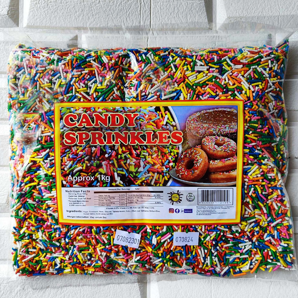 Sprinkle Candy 1kilo Scramble Shake Toppings Rainbow Candy Shopping ...