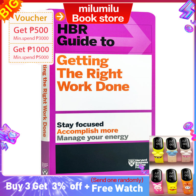 Milumilu HBR Guide To Getting The Right Work Done Original English ...