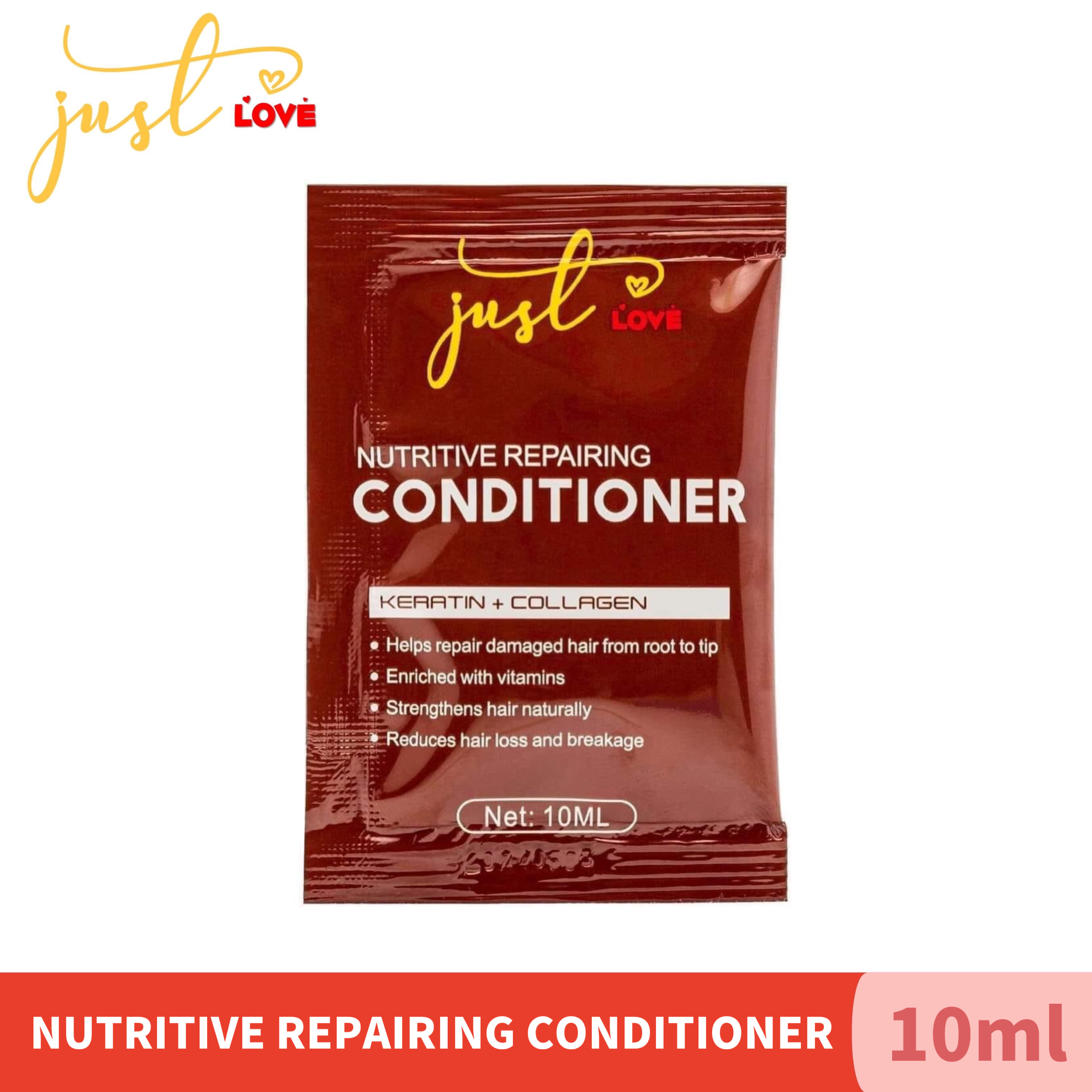 Just Love Nutritive Repairing Conditioner 10ml | Lazada PH