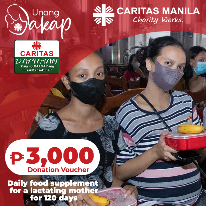 Caritas Manila Unang Yakap Program - Php 3,000 | Lazada PH