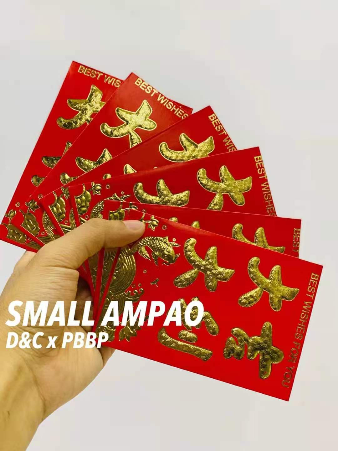 Small / Large Red Angpao Ampao Red Packet Money Envelope (3 PACK ...