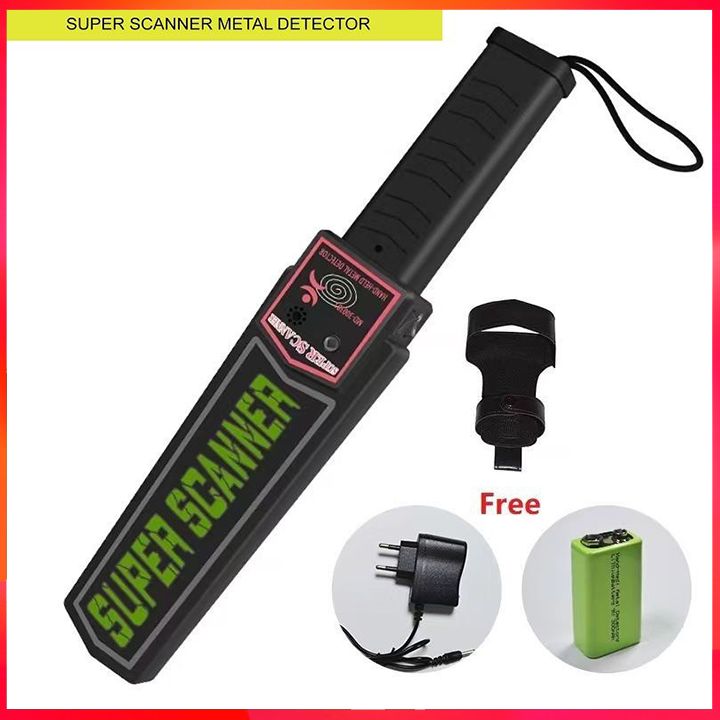 Portable Handheld Metal Detector High Sensitivity Security Super ...