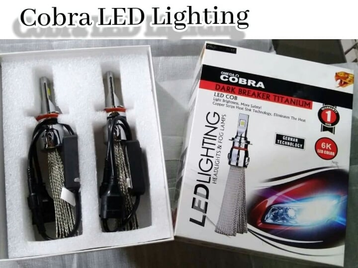 Cobra LED Lighting Headlights & Fog Lamps Dark Breaker Titanium German ...