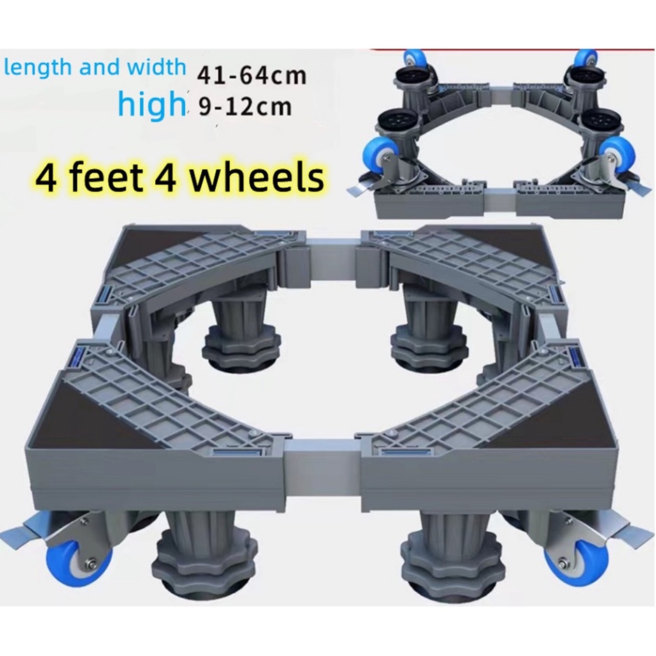 【Quick Send】Washing machine stand washing machine mobile base ...