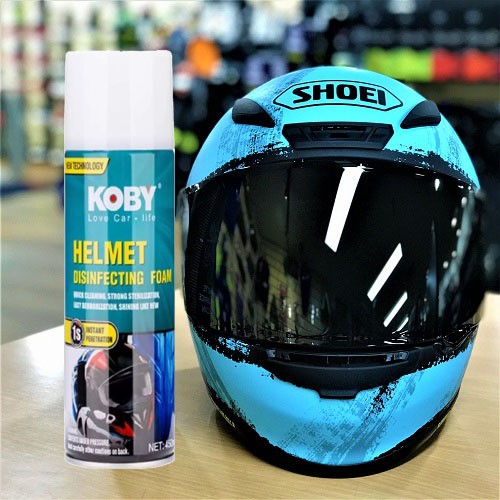 Koby Helmet Disinfecting Foam for Motorcycle 450ml | Lazada PH