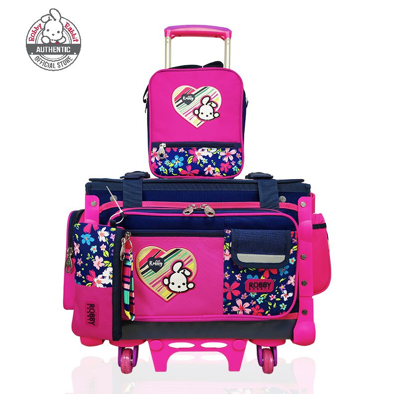 Robby Rabbit Beautiful Floral Medium Box-Type Trolley | Lazada PH