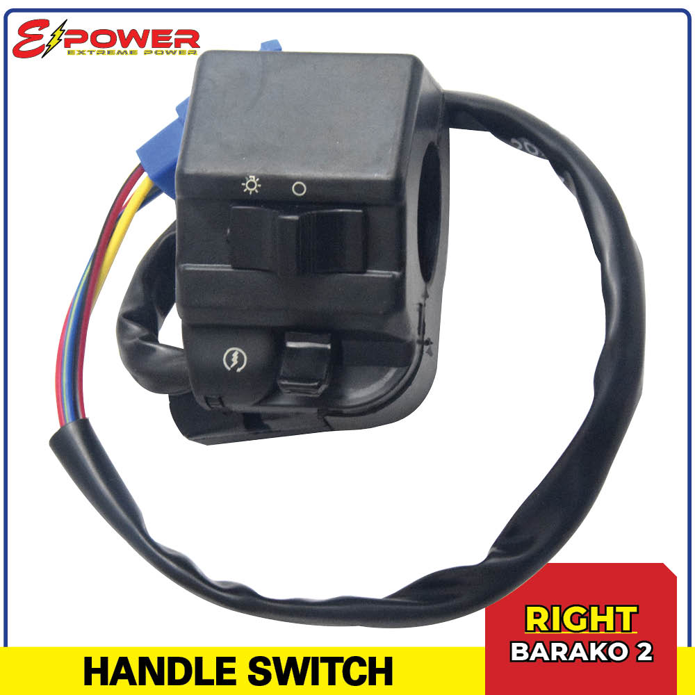 Kawasaki Barako 2 (w/ Electric Start) E-Power Motorcycle Handle Control ...