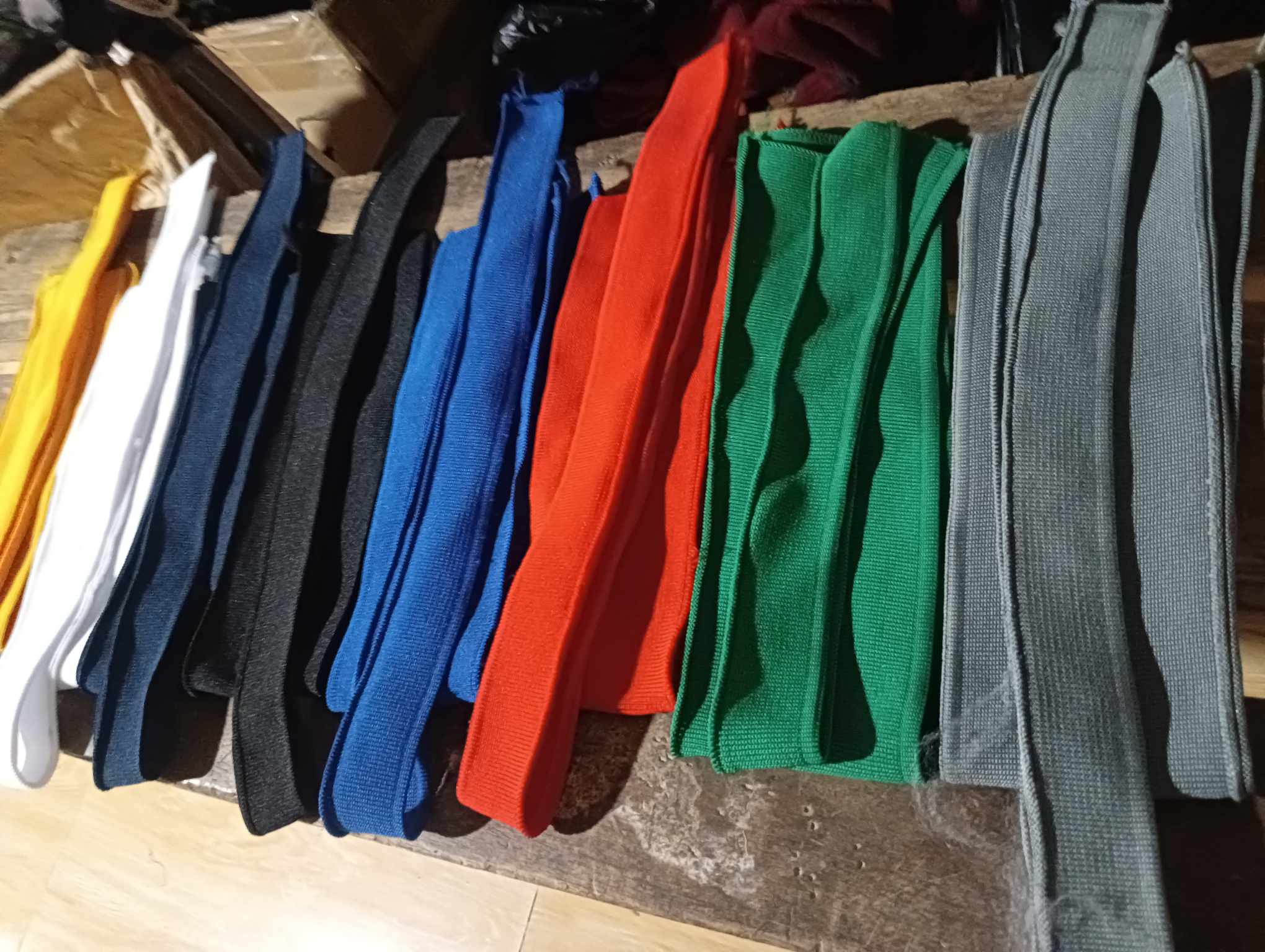 Collar and Cuffs Ribbing (Plain Colors/Rib Knit Cotton Fabric/Ribbed ...