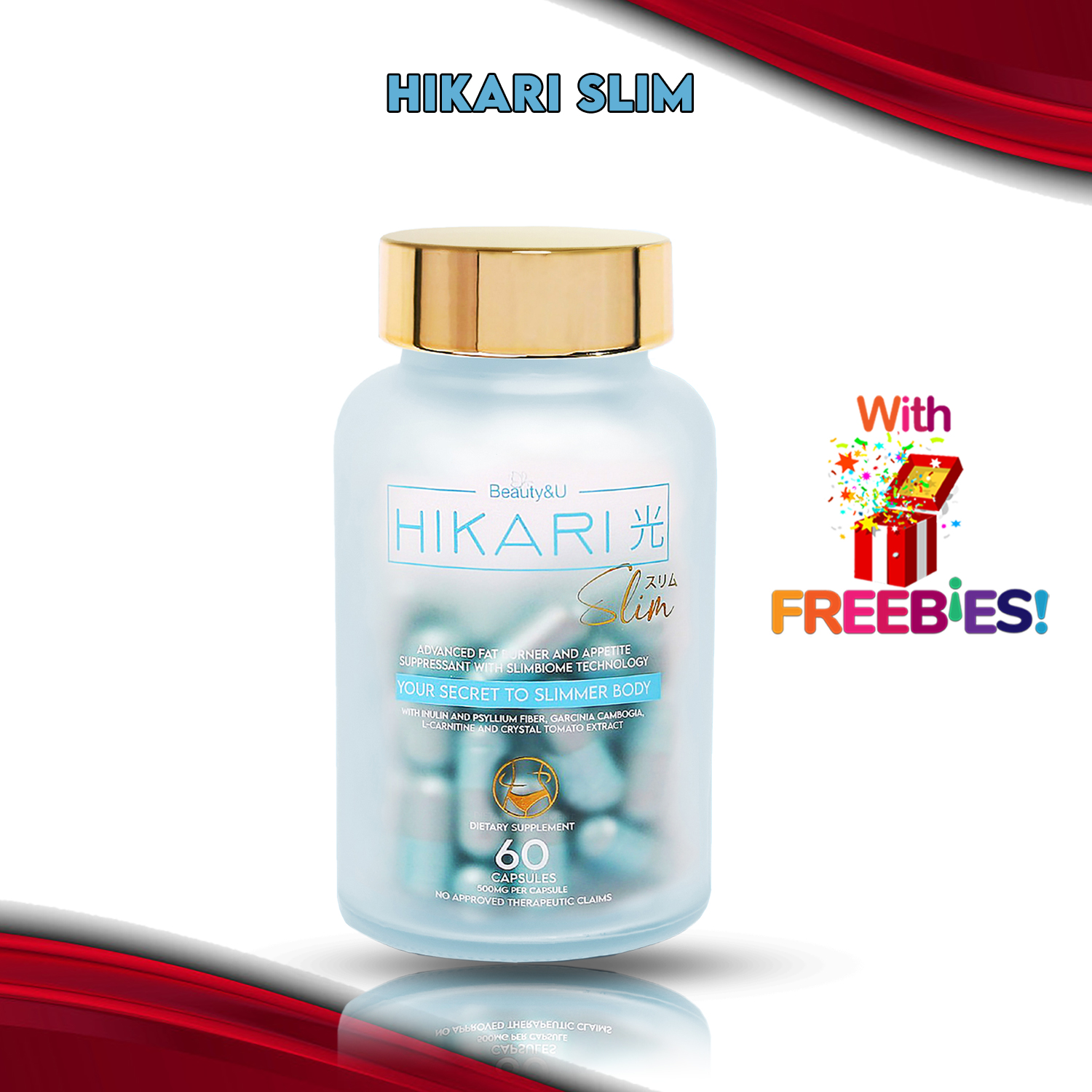 Hikari (WITH FREEBIES) ULTRA Glutathione and HIKARI SLIM Capsule ...