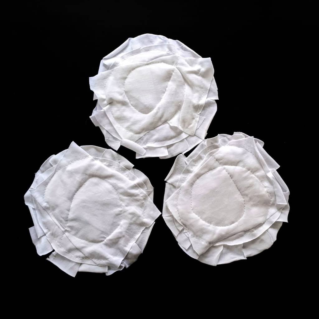 3pcs Multipurpose White Round Rags Basahang Bilog Cleaning Cloth Dust ...