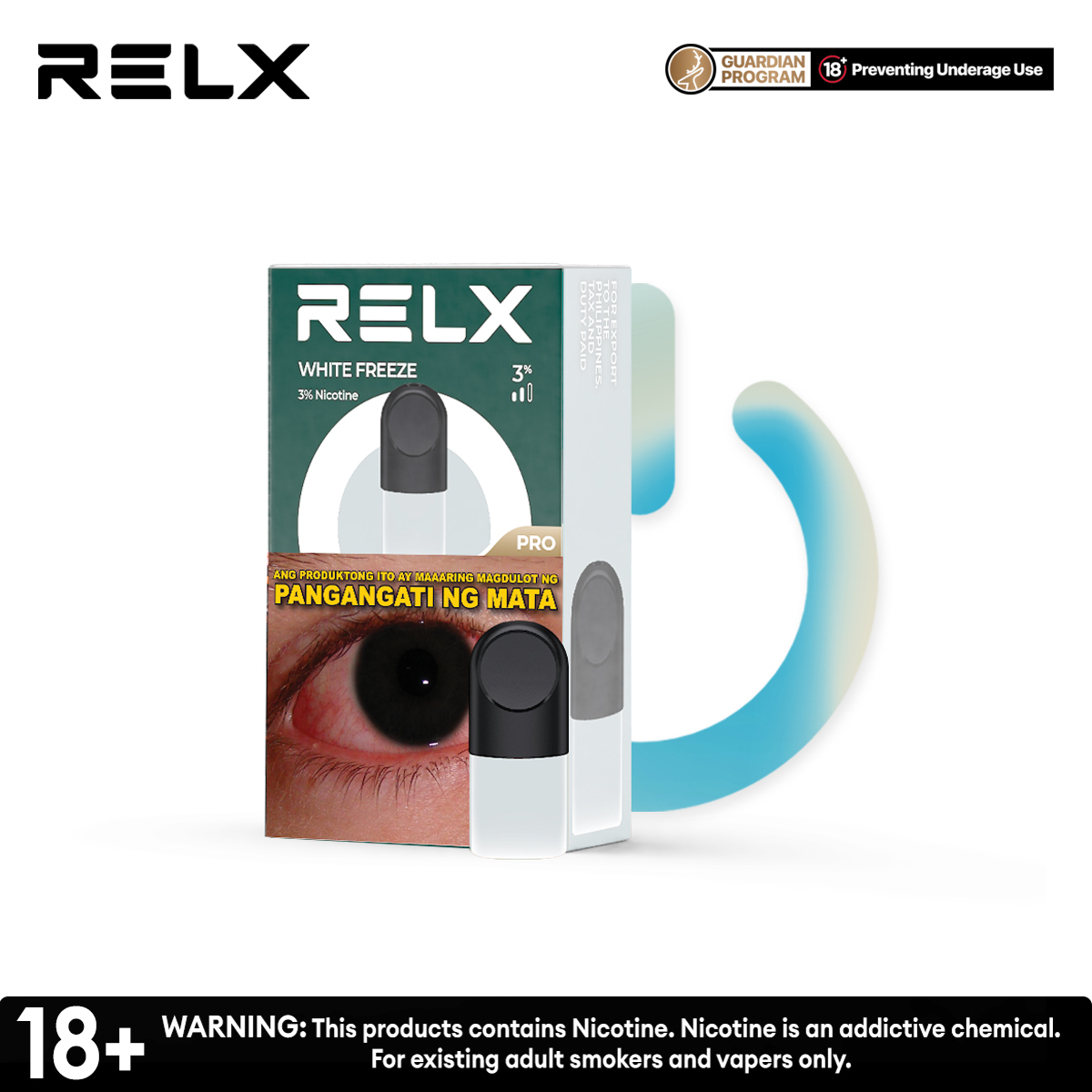 WHITE FREEZE - RELX POD PRO For infinity Device , Essential Device ...