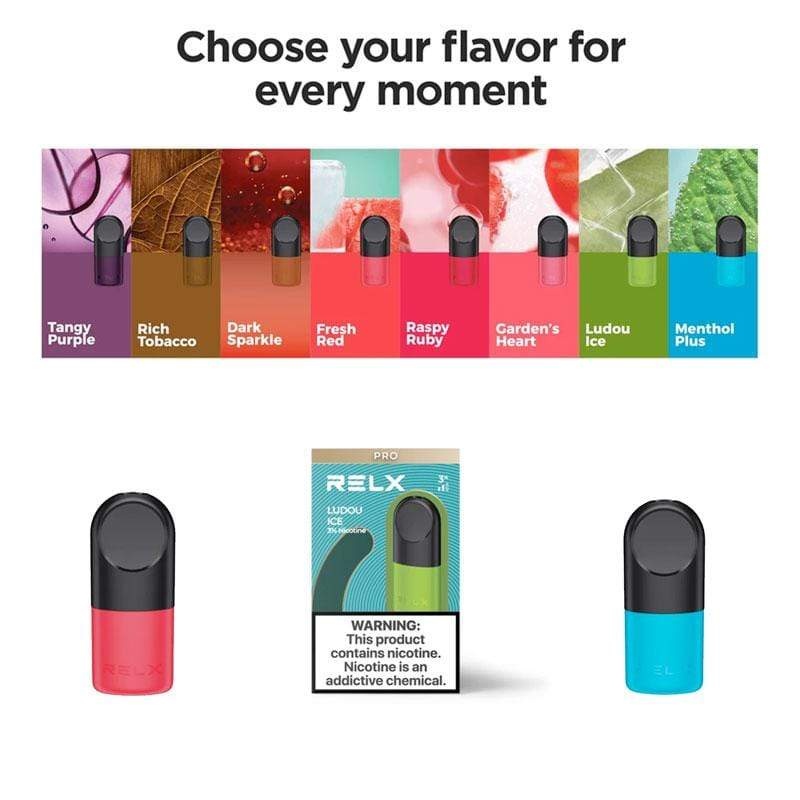 RELX Pods Pro(Single Pod)For Relx Infinity/Essential Relx Vape Pod ...