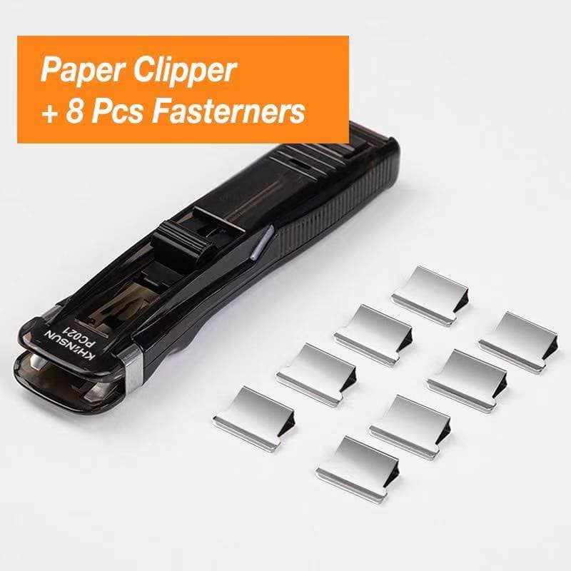 TwoL Seamless Stapler Push Clipper Learning Office Binding Stationery ...