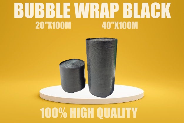BUBBLE WRAP CLEAR AND BLACK 20"X100M | Lazada PH
