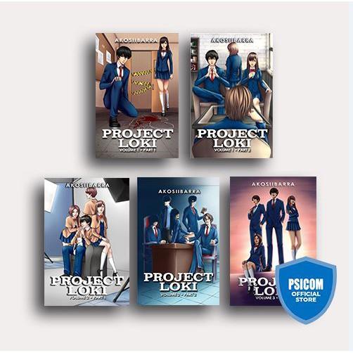 PSICOM BUNDLE - Project Loki by AkosiIbarra (5 Books) | Lazada PH