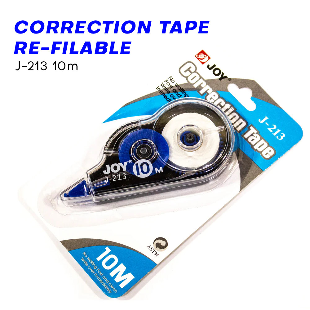 Homeflix JOY Correction Tape 10m J-213 High Quality Correction Tape ...