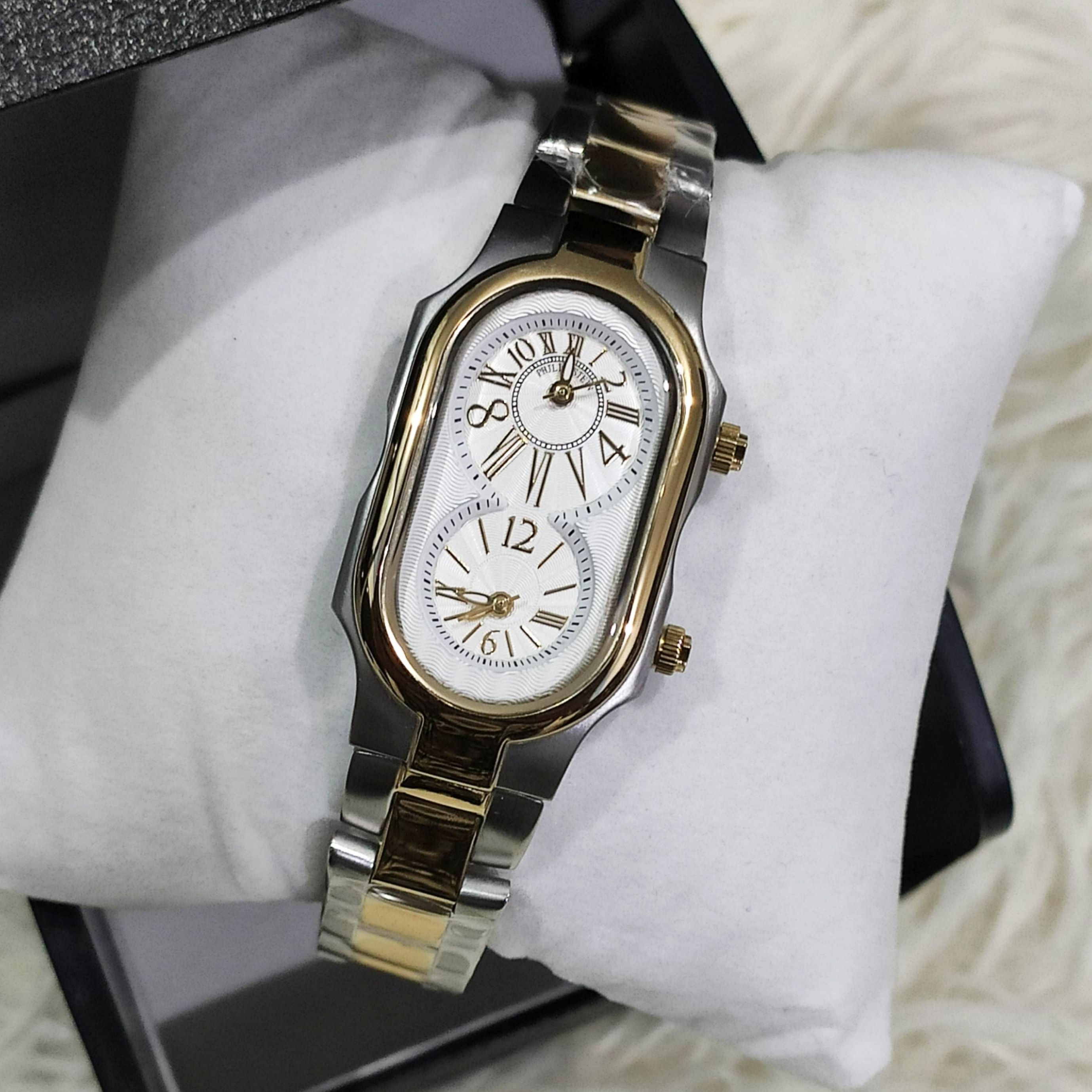 Philip Stein Original Dual Analog Women Multi-Functional PAWNABLE Japan ...