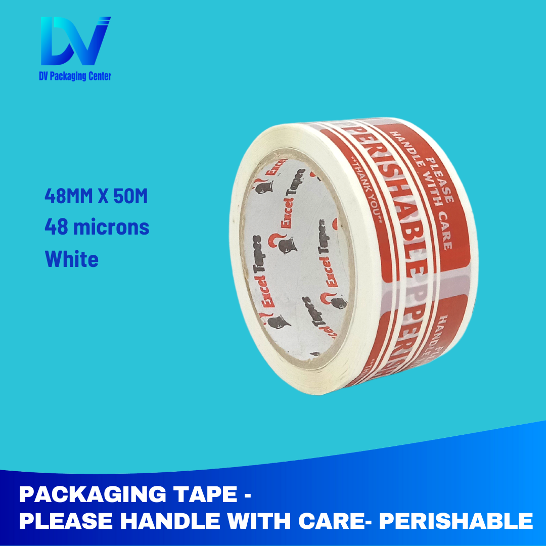 Packaging Tape - Please handle with care - Perishable | Lazada PH