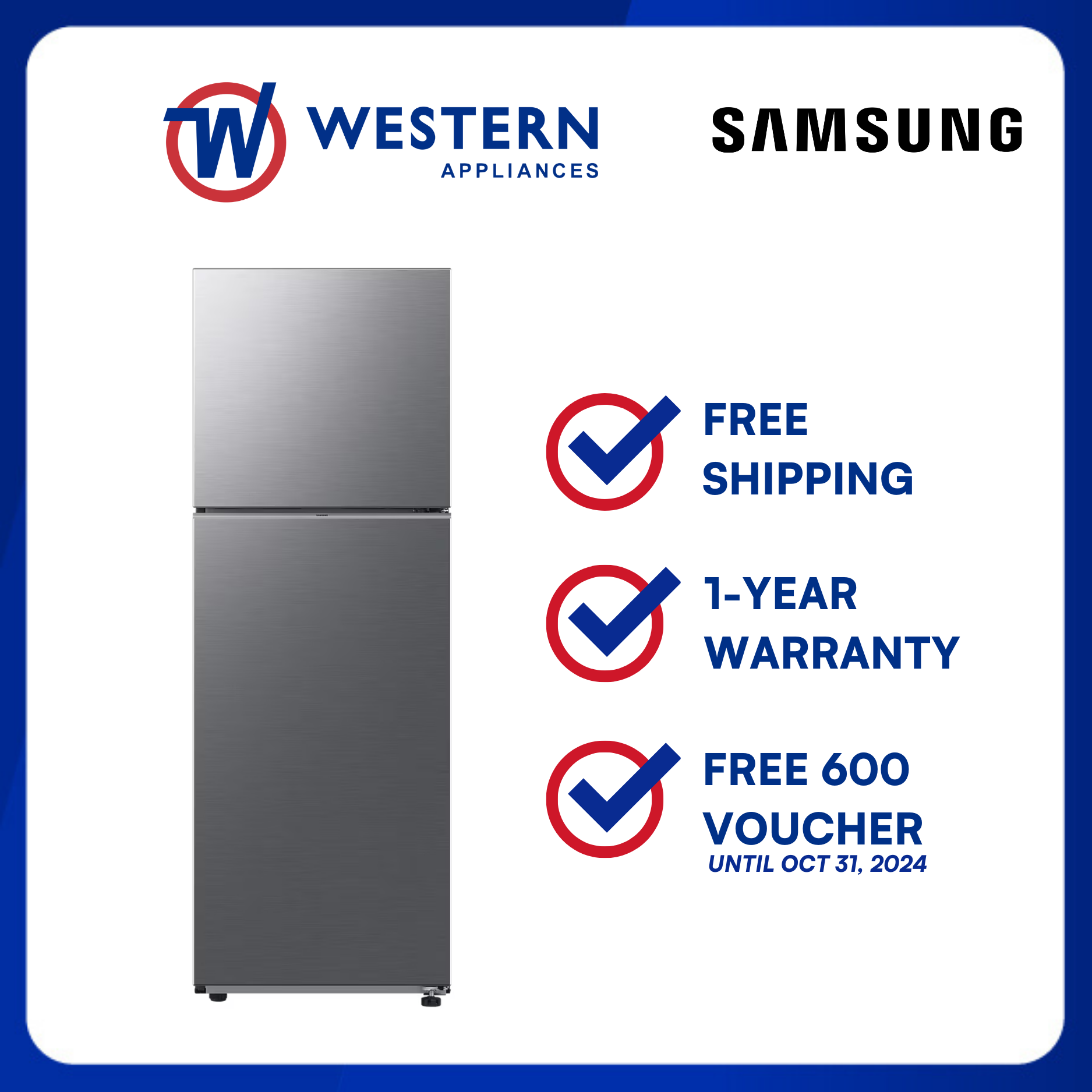 Samsung RT31CG5424S9 10.8cu.ft. No Frost, Inverter, Two Door ...