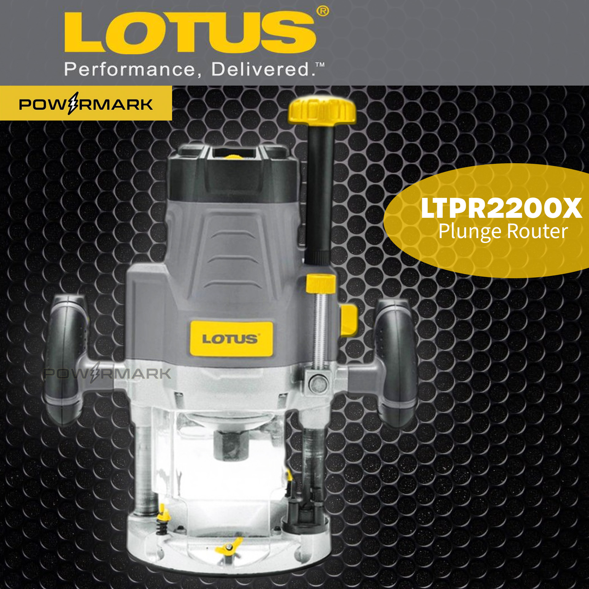 LOTUS LTPR2200X Plunge Router [POWERMARK | LPT] | Lazada PH