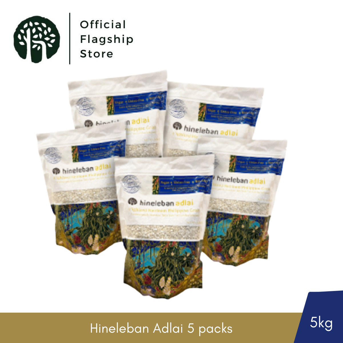 Hineleban Adlai Rice Organic 5 packs | Lazada PH