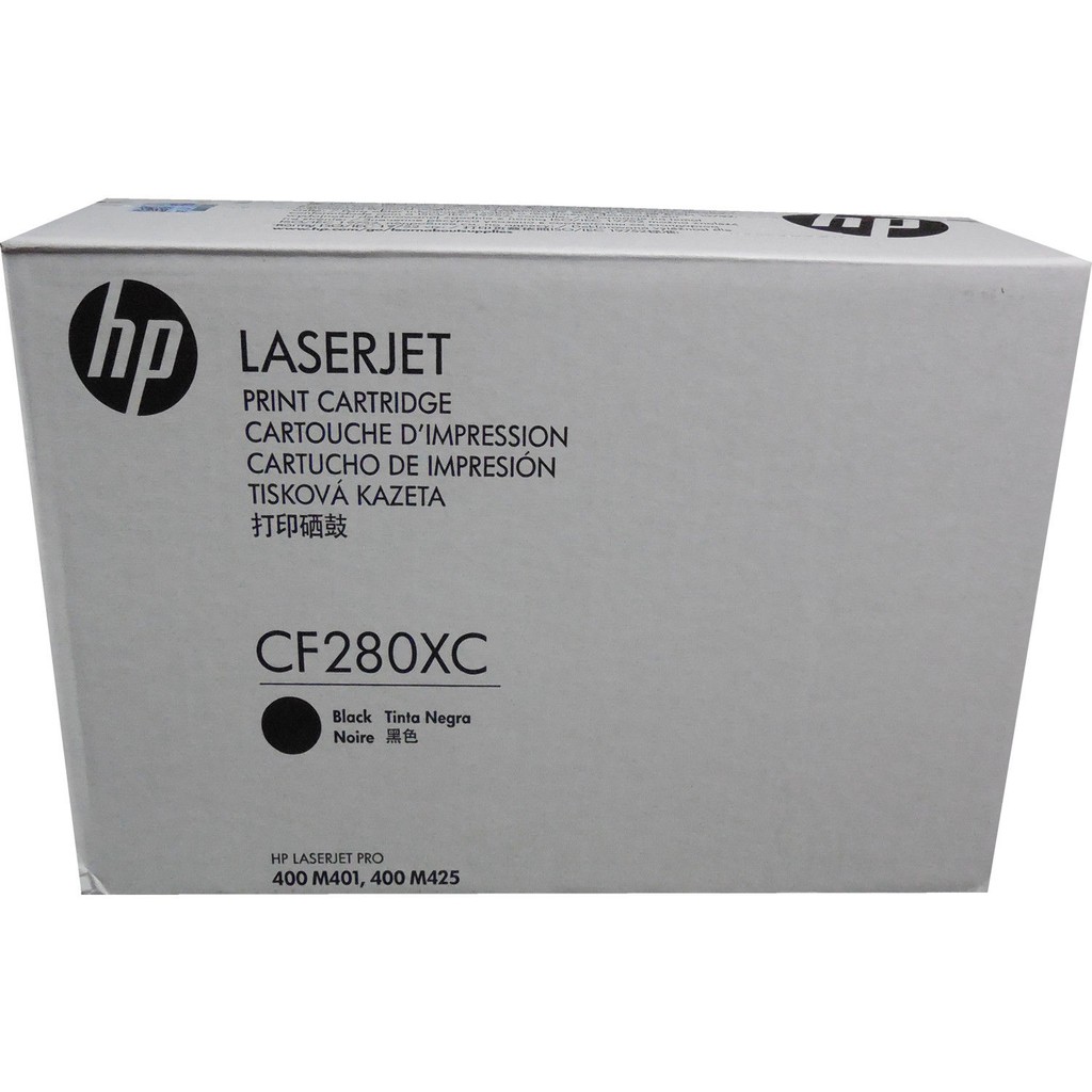HP 80XC High Yield Black LaserJet Original Toner Cartridge (CF280XC ...