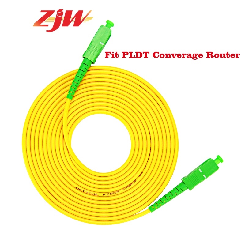 3m/ 5m/ 10m SC/APC-SC/APC Simplex Single-mode Fiber Optic Cable Patch ...