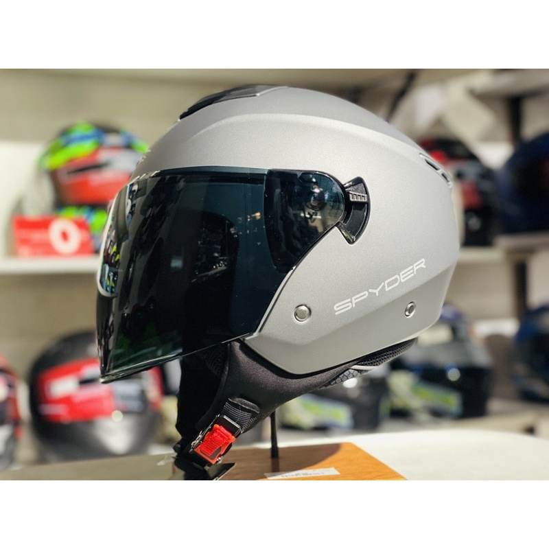 SPYDER ZYLON Half-Face Dual Visor Helmet (w/ Spare Visor) | Lazada PH