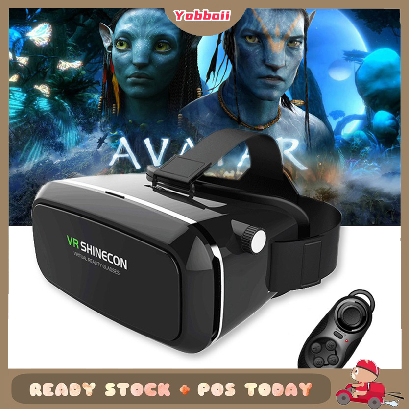 Giant Screen VR 3D Glasses VR Head Mount 3D Virtual Reality Glasses for ...