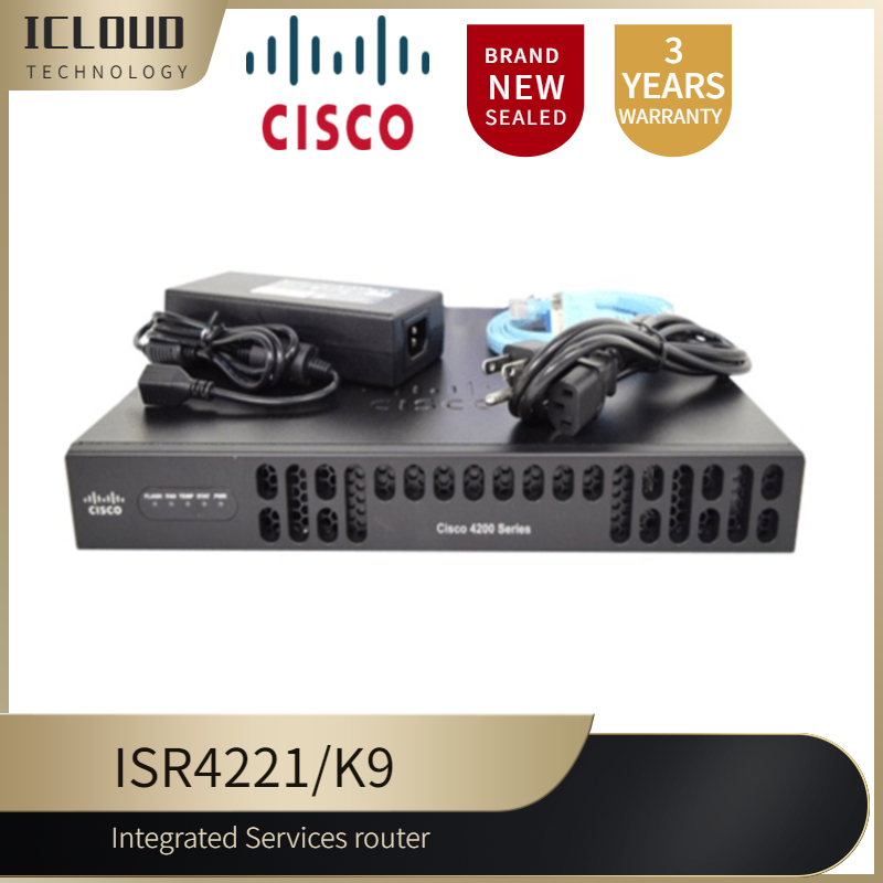 ISR4221/K9│Cisco ISR4221/K9 Router Integrated Services 35Mbps│75Mbps ...