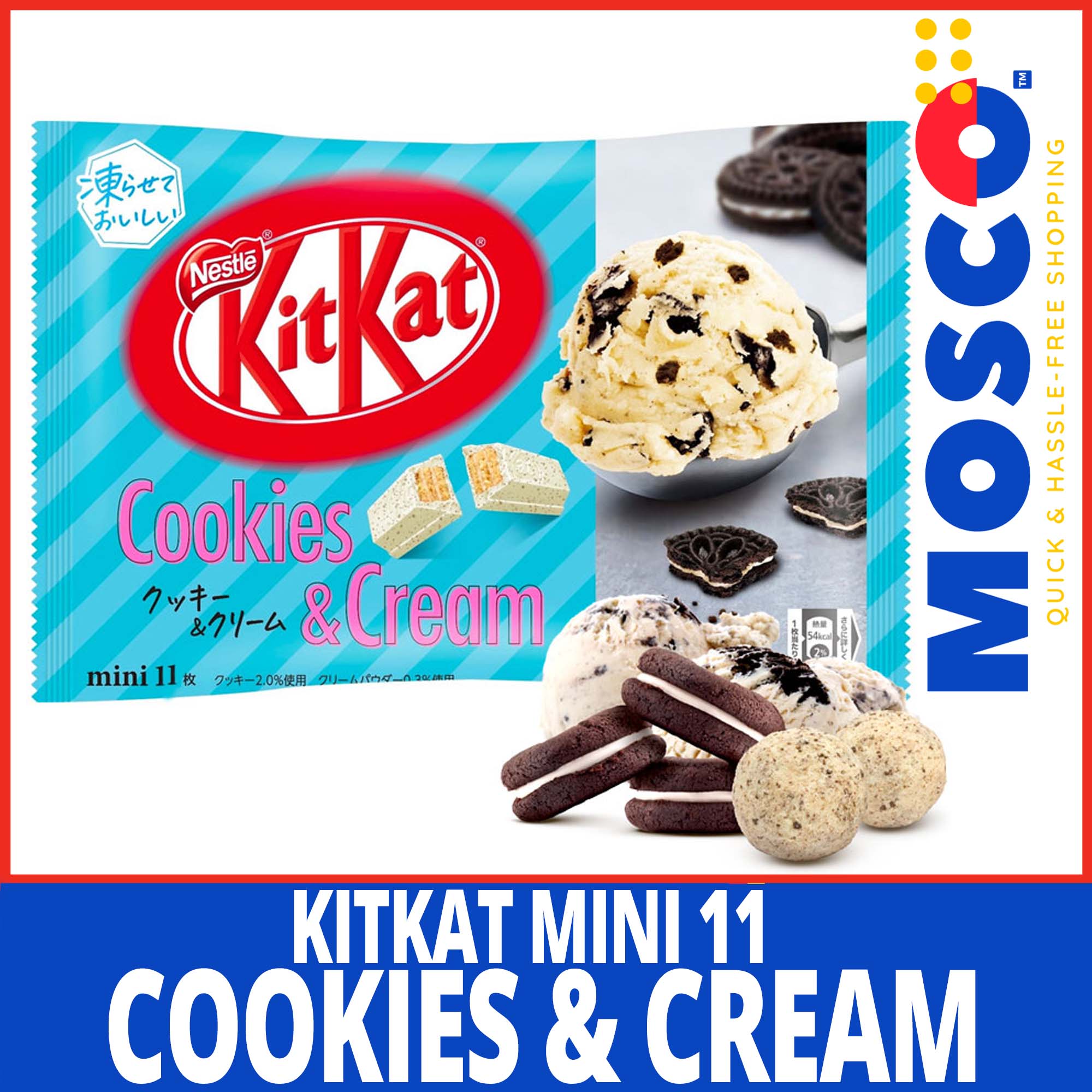 Kit Kat Premium Cookies and Cream Mini 11– Made in Japan | Lazada PH